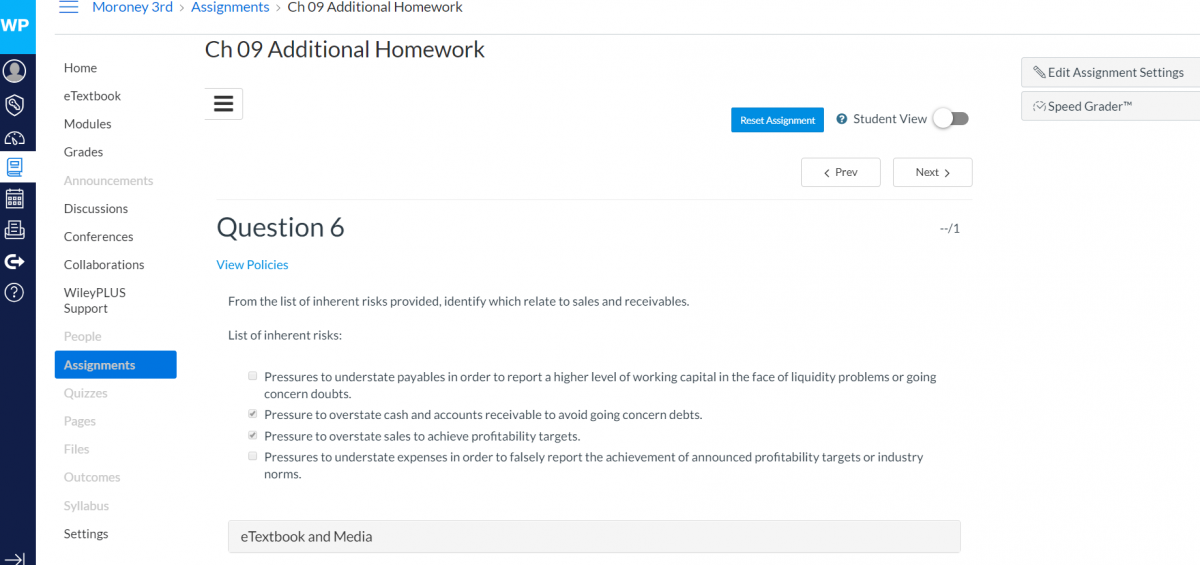 moroney-hw-screenshot | WileyPLUS