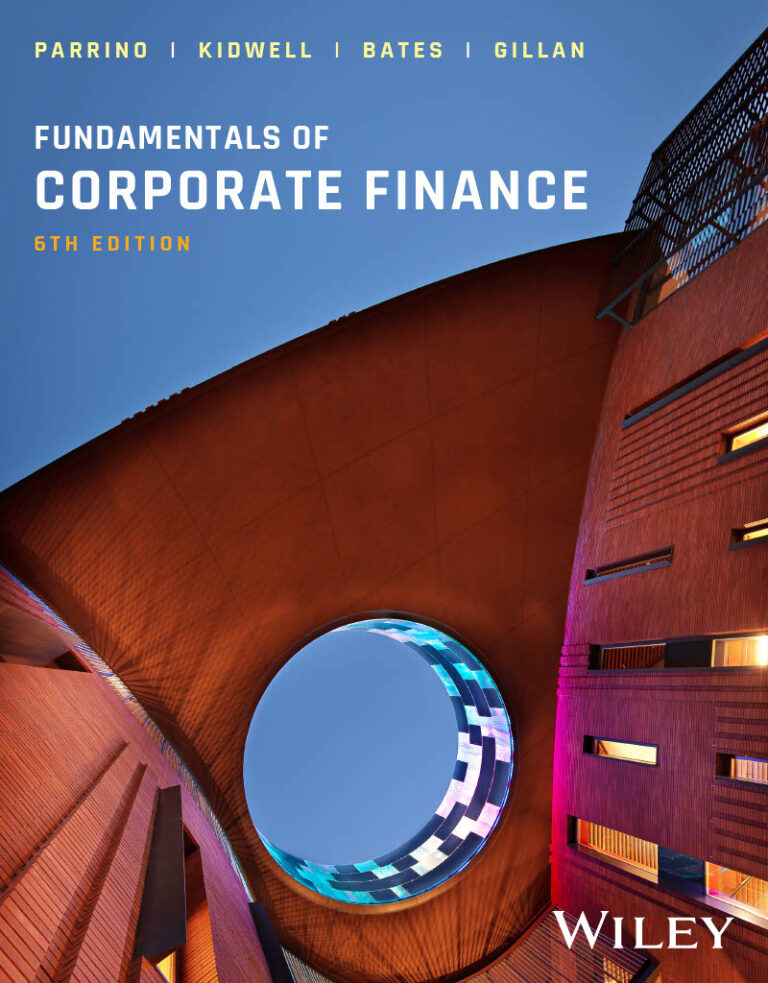 Fundamentals of Corporate Finance, 6th Edition | WileyPLUS